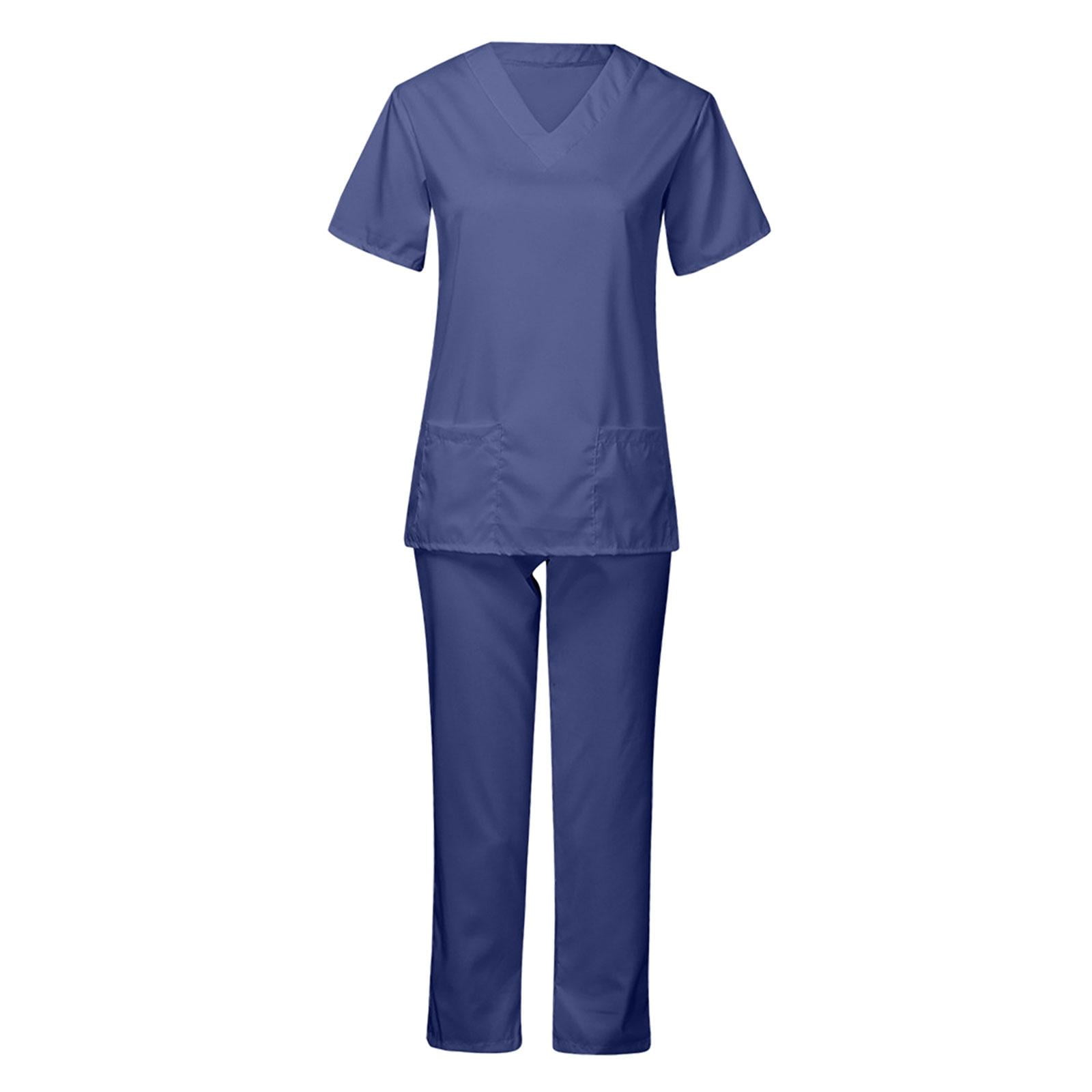 Conjunto de uniforme de enfermera para mujer, conjunto de uniforme de ...