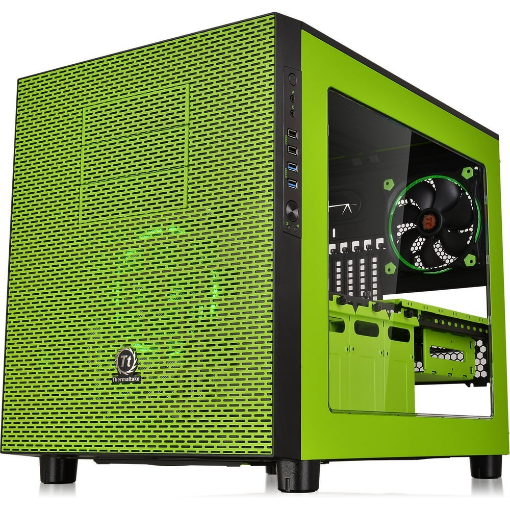 Thermaltake Core X5 Riing Edition ATX Cube Chassis - Walmart.com ...