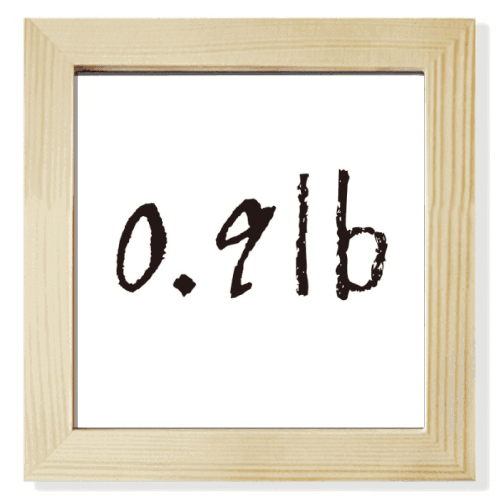 Kowledge Unit Pound Art Deco Fashion Square Picture Frame Wall Tabletop ...