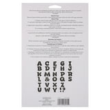 4.5" Comic Serif Alphabet Stencils by Craft Smart® 29 designs - Walmart.com