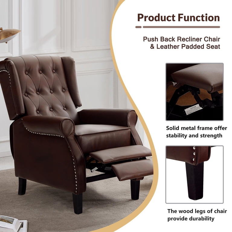 Old Leather Recliner