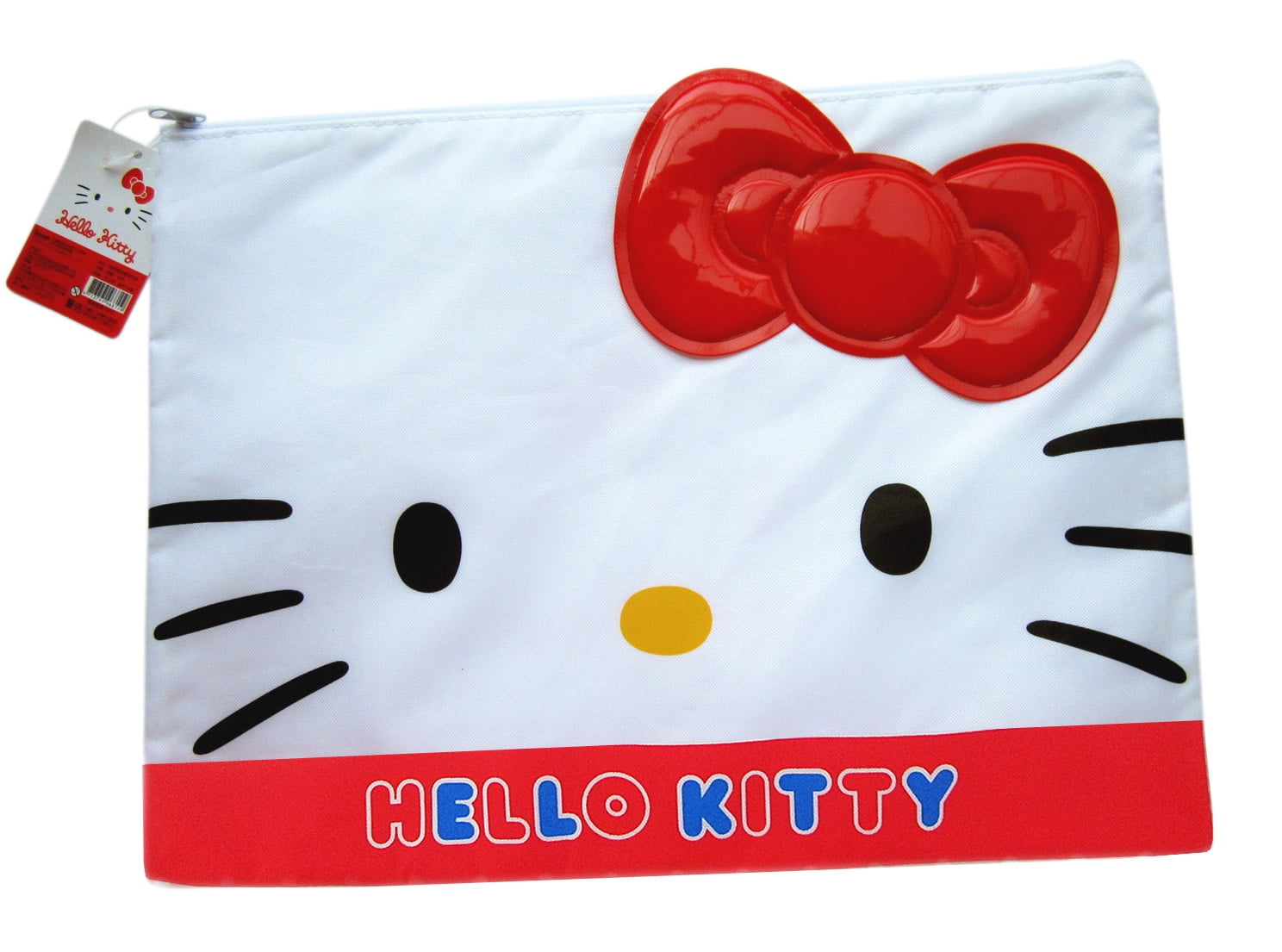 White and Red Colored Hello Kitty Folder Carrying Bag - Walmart.com
