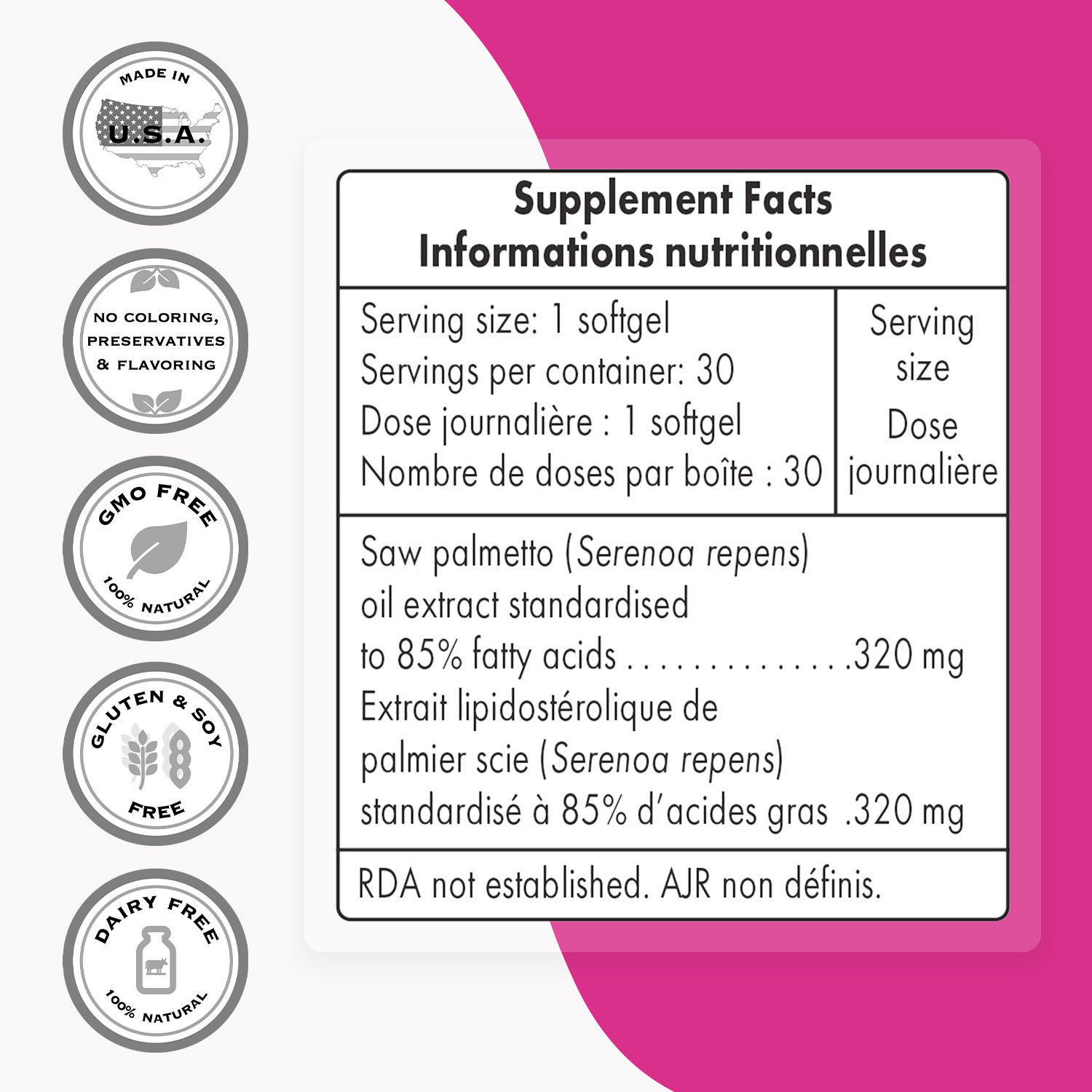 Buy Supersmart - Saw Palmetto Extract 320 mg per Day - Prostate ...