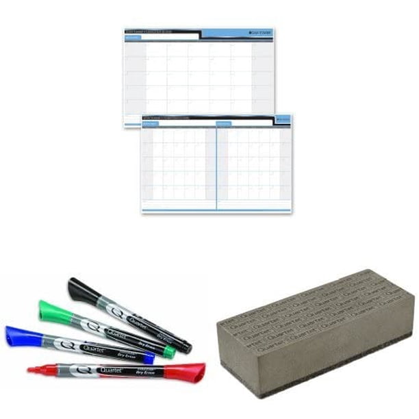 Day-timer Reversible Dry Erase Flexible Undated Planner, 30/60 Day ...