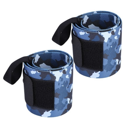 LYUMO 1 Pair Nylon Wrist Wraps Weight Lifting Guard Training Gym ...