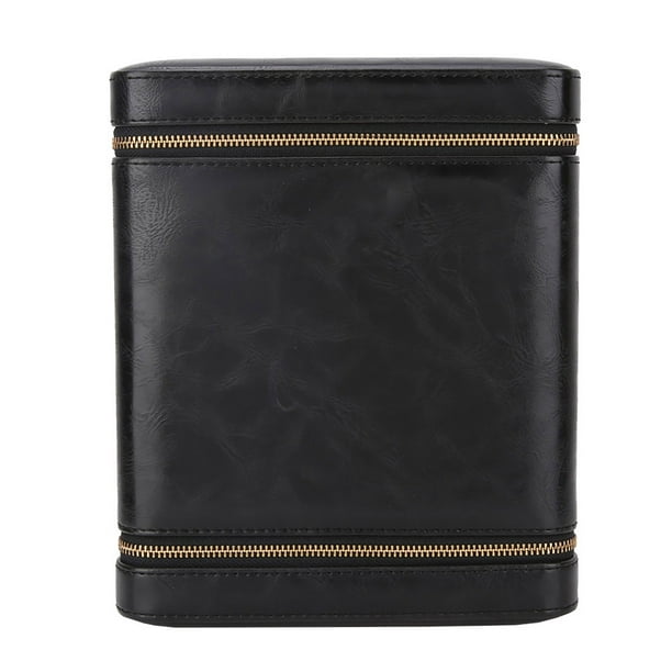 Cigar Humidor Leather Cigar Box 6 Holes Artificial Leather Cigar Box ...