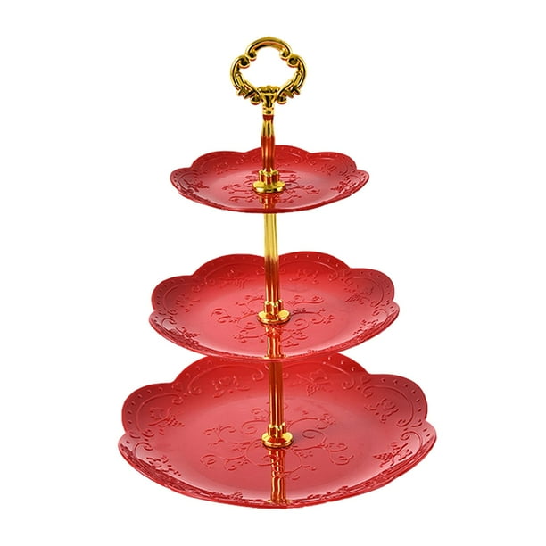 Lipstore Cake Rack 3 Tiers Serving Tray Decor Decorative Wedding Party ...