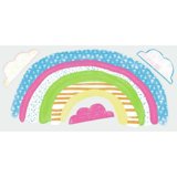 Pattern Rainbow Peel and Stick Giant Wall Decals - Walmart.com