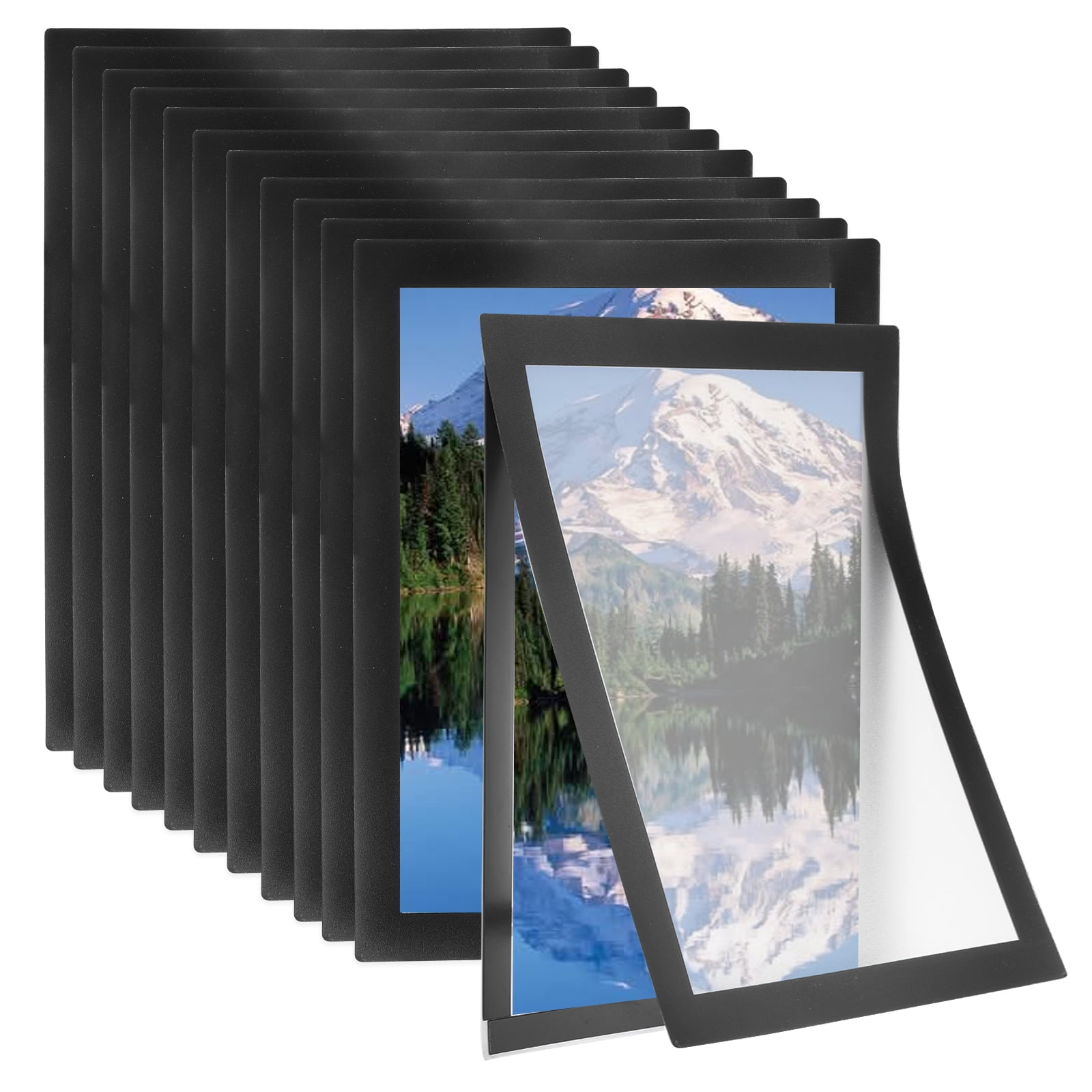 Click here for Uxcell 8.5 X 11 Inch Magnetic Sign Holder  12pcs S... prices