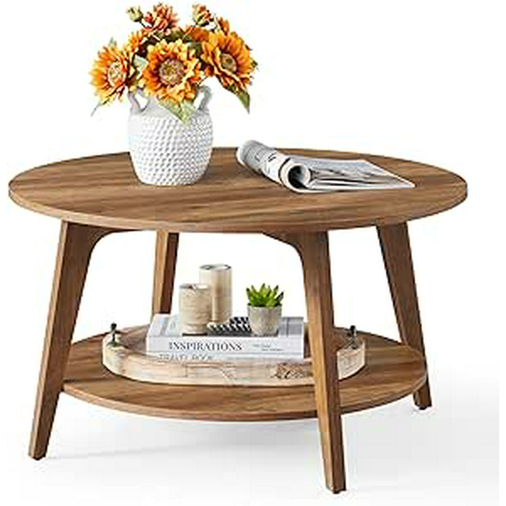 Click here for Songmics Home Round Coffee Table  2 Tier Coffee Ta... prices