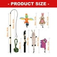 7set Adjustable Dog Training Poles with Squeaky and Rope for Agility ...