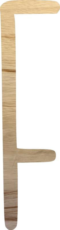 Wooden Letter Craft, 6'' tall Alphabet Letter F, Wall Hanging Northwood ...