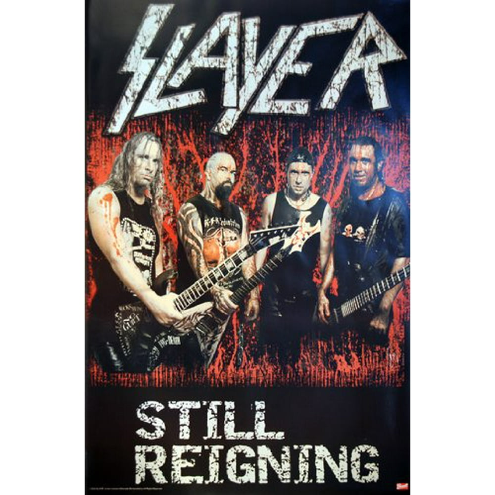 Slayer Poster Still Reigning New 24x36 - Walmart.com - Walmart.com