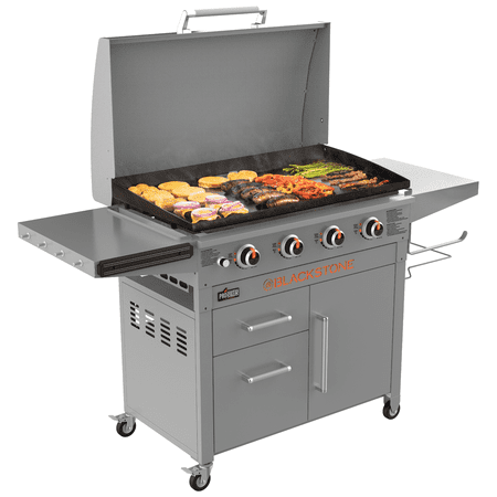 Blackstone 4-Burner 36" Griddle with Air Fryer and Hood – BrickSeek