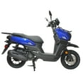 Street-Legal HHH Tank 150 Powerful Moped Gas Scooter 150cc Automatic ...