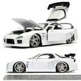 Jada Toys Fast & Furious: 1993 Mazda RX-7 HKS (White) 1/24 Scale ...