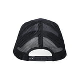 George Men's Cotton Twill Mesh Back Baseball Cap Black Black Adjustable ...