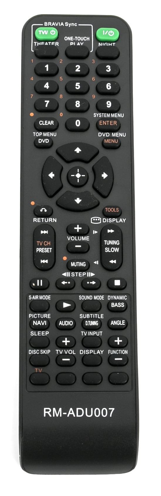 New Remote Control RM-ADU007 for SONY AV System DAV-HDX275 DAV-HDX276WF ...