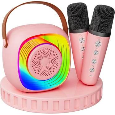 Mockins Handheld USB Rose Gold Portable Bluetooth Karaoke Microphone ...