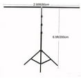 Kshioe Adjustable & Portable Background Photography T-Shape Backdrop ...