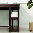 Max & Lily Solid Wood L-Shaped Desk, Corner Desk for Home Office ...