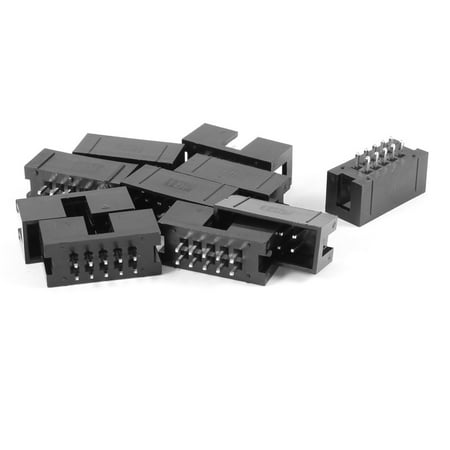 10 Pcs 2x5 Pin 2.54mm Pitch Dual Row PCB IDC Pin Headers | Walmart Canada