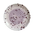Ceramic Garlic Grater Bowl with Splatter Design, Handheld Grinder for ...
