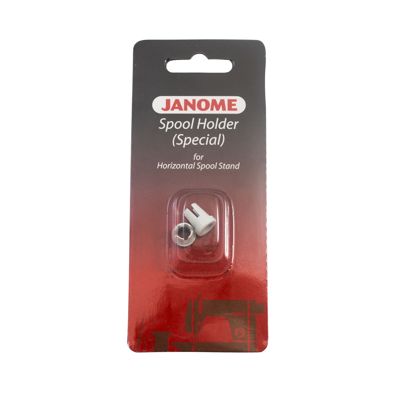 Janome Special Spool Holder for Horizontal Spool Stand - Walmart.com
