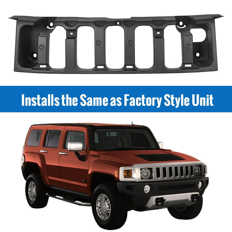 Colored Hummer H3 Grill