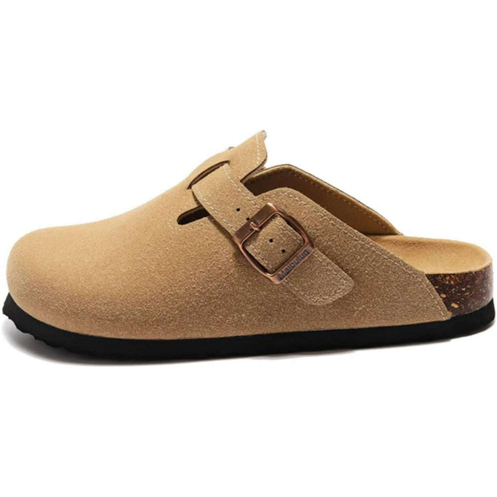 Click here for Laicaiw Boston Clogs For Women Men Suede Platform... prices