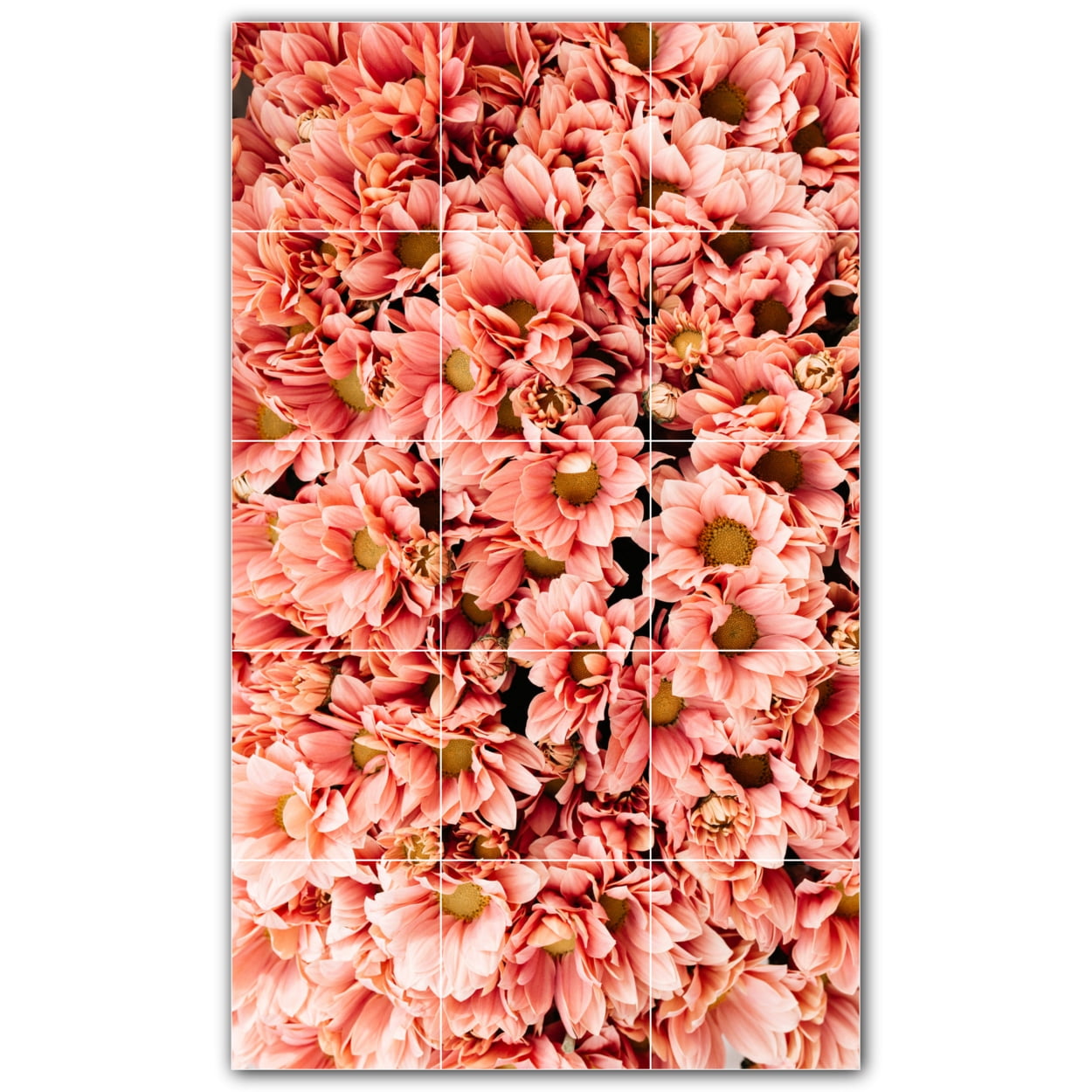 Picture-Tiles.com: Flowers Ceramic Tile Wall Mural WAL500644-35S. 12.75 ...