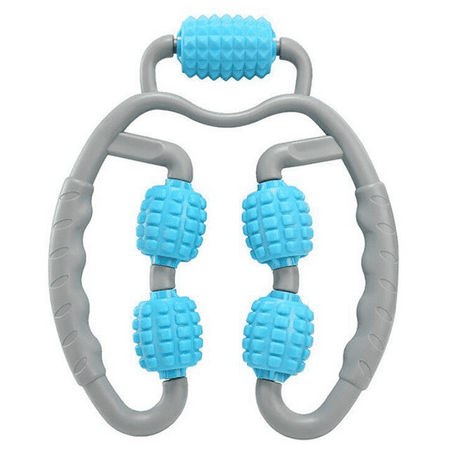 Muscle Massager, Ring Foam Massage Roller Clamp,Handheld Leg Massager ...