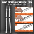 2-Pack SBR16 Linear Guide Rails 2000mm & 4 SBR16UU Bearings - Heavy ...