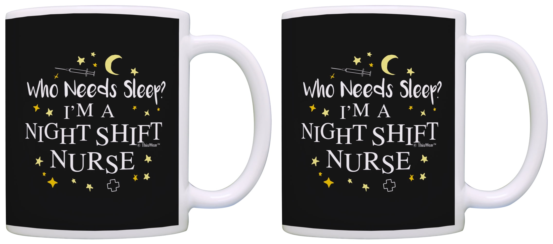 ThisWear Nurses Gifts Who Needs Sleep I'm a Night Shift Nurse Night ...