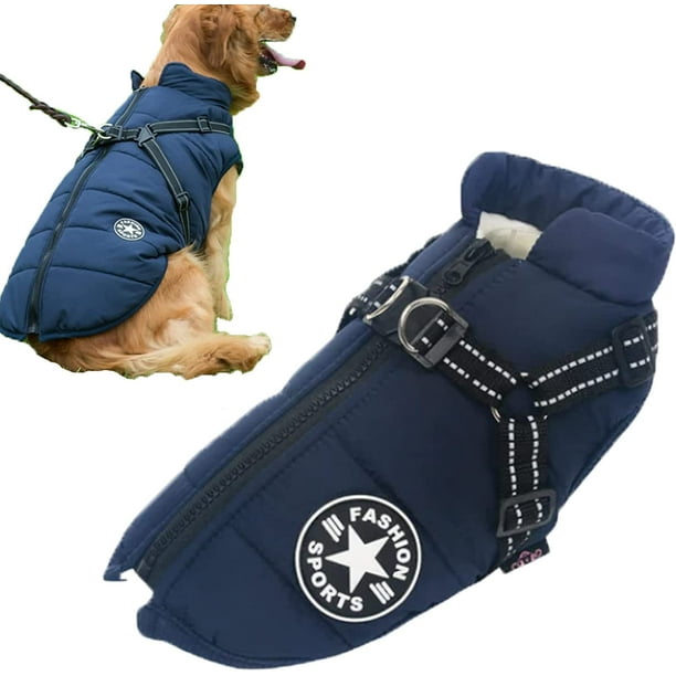 Pawbibi Sport - Waterproof Winter Jacket with Built-in Harness, Pawbibi ...