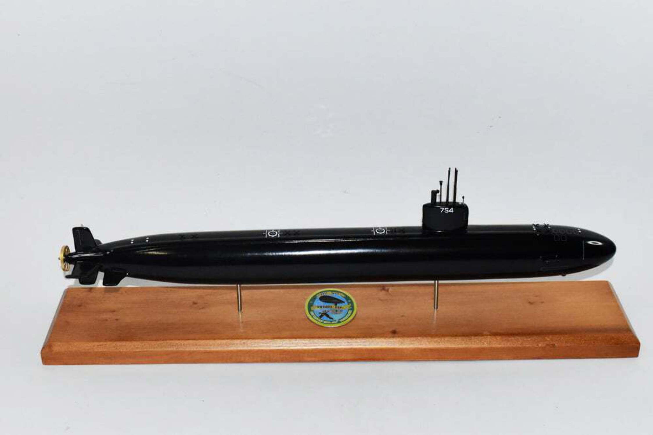 USS Topeka SSN-754 (Black Hull) Submarine Model,Navy,Scale Model ...