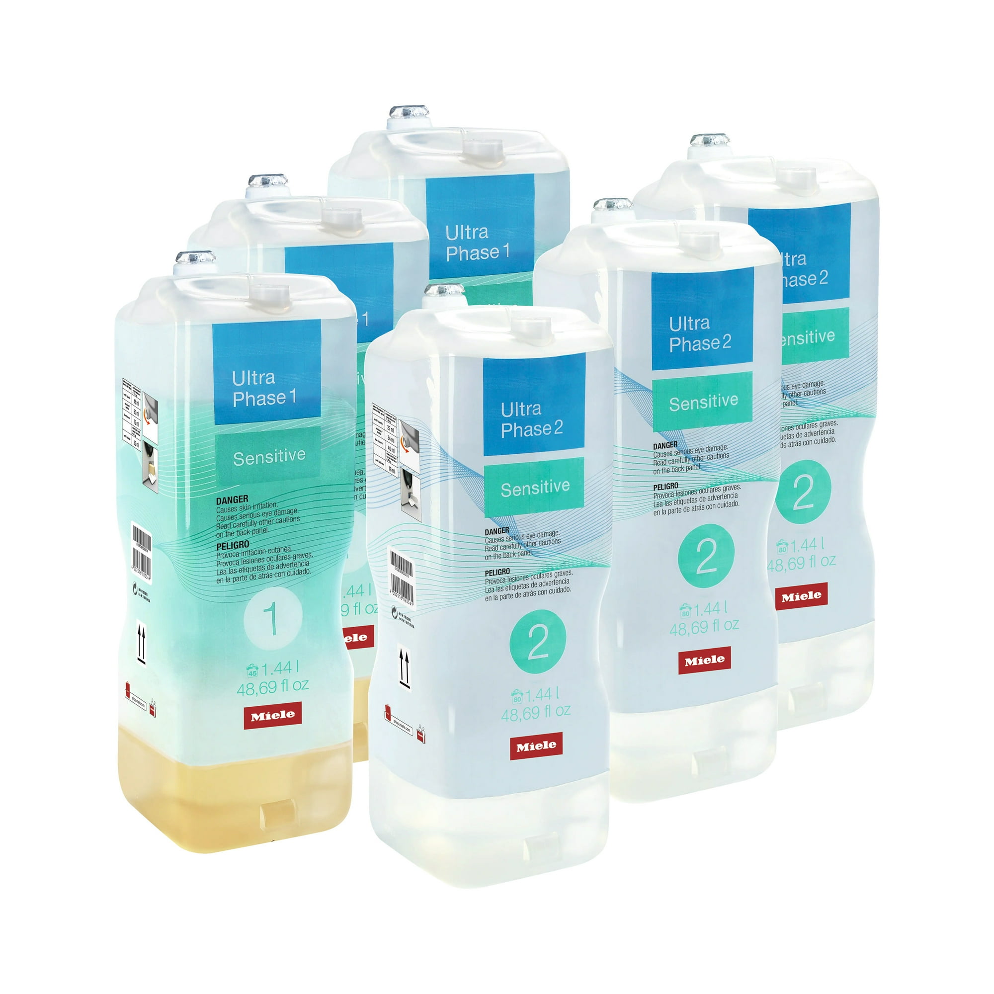 Click here for Miele Ultraphase Sensitive 6-Pack Detergent - 1238... prices