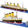 Titanic Ship DIY Nano Micro Brick Building Block Set, Educational Toy ...