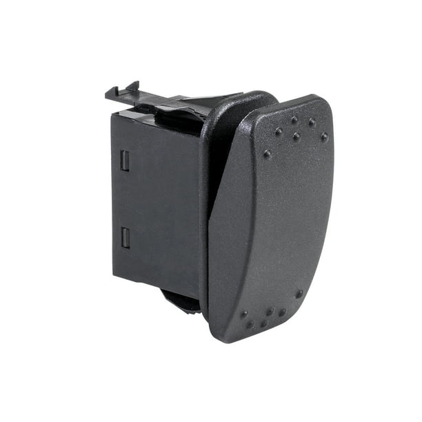 12V DC 20A 2-Pin SPST Momentary Rocker Switch - Walmart.com - Walmart.com