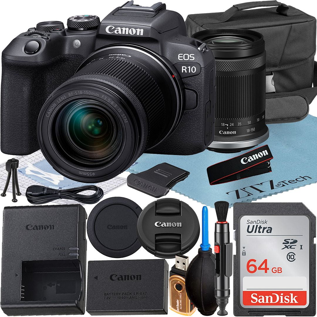 Click here for Canon Eos R10 Mirrorless Camera With Rf-S 18-150mm... prices