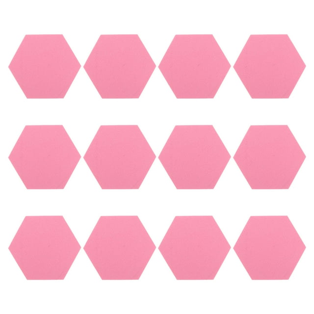 Frcolor Board Felt Bulletin Hexagon Wall Cork Pin Memo Tiles Notice