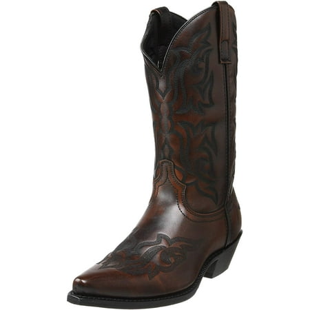 Laredo Men's Hawk Western Boot,Brown/Gold,12 D US | Walmart Canada