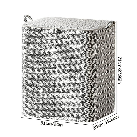 XMMSWDLA Laundry Hamper with Lid, Laundry Basket Clothes Hamper, Large ...