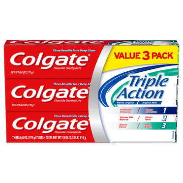 Colgate Toothpaste with Cavity Protection, Active Fluoride, 2.5 oz, 1 ...