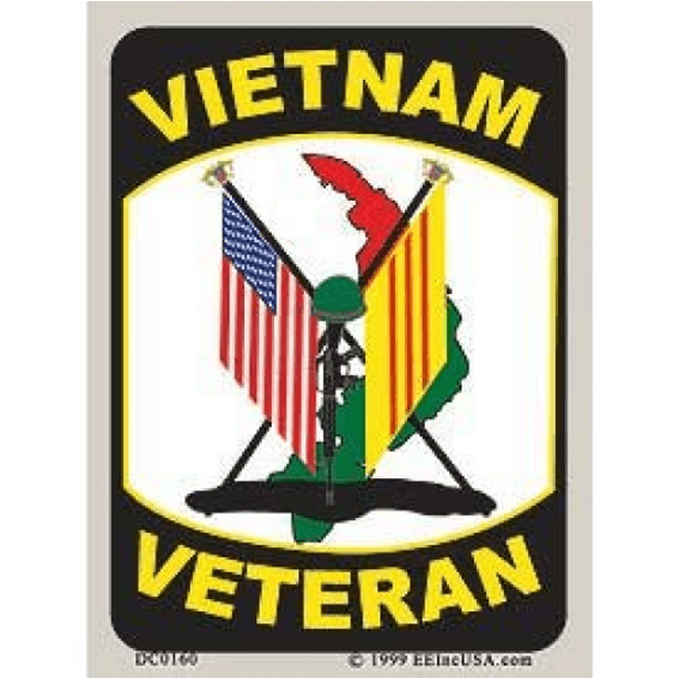 Us Military Armed Forces Sticker Decal Vietnam War Vietnam Veteran Flags Logo