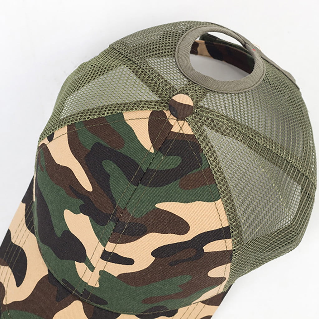 adviicd Nightcap Cover Cap Mesh Sun Open Baseball Cap Solid Unisex ...