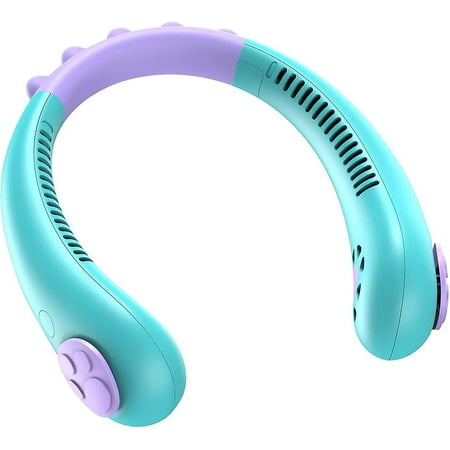HEIBIN Children's Neck Fan Small Lightweight Fan Charging Mode Hanging ...