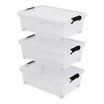 Buyitt 5-Tier Plastic Stackable Storage Bins for Pantry, Stacking ...