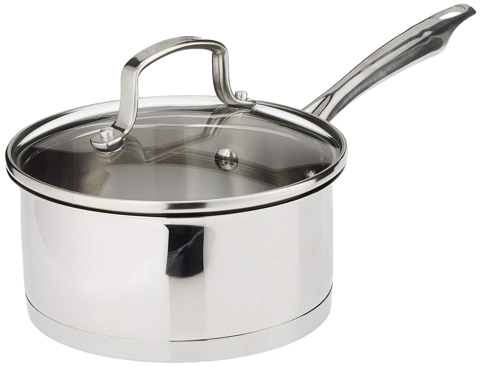 Cuisinart 8919 16 Professional Stainless Saucepan With Cover 1 5 Quart Cuisinart 8919 16 Professional Stainless Saucepan With Cover 1 5 Quart