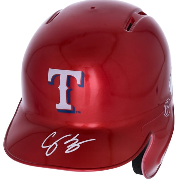 Corey Seager Autographed Hand Signed Texas Rangers Mini Helmet ...